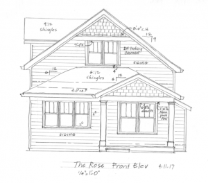 Hand Drawn Elevations Home Landscaping
